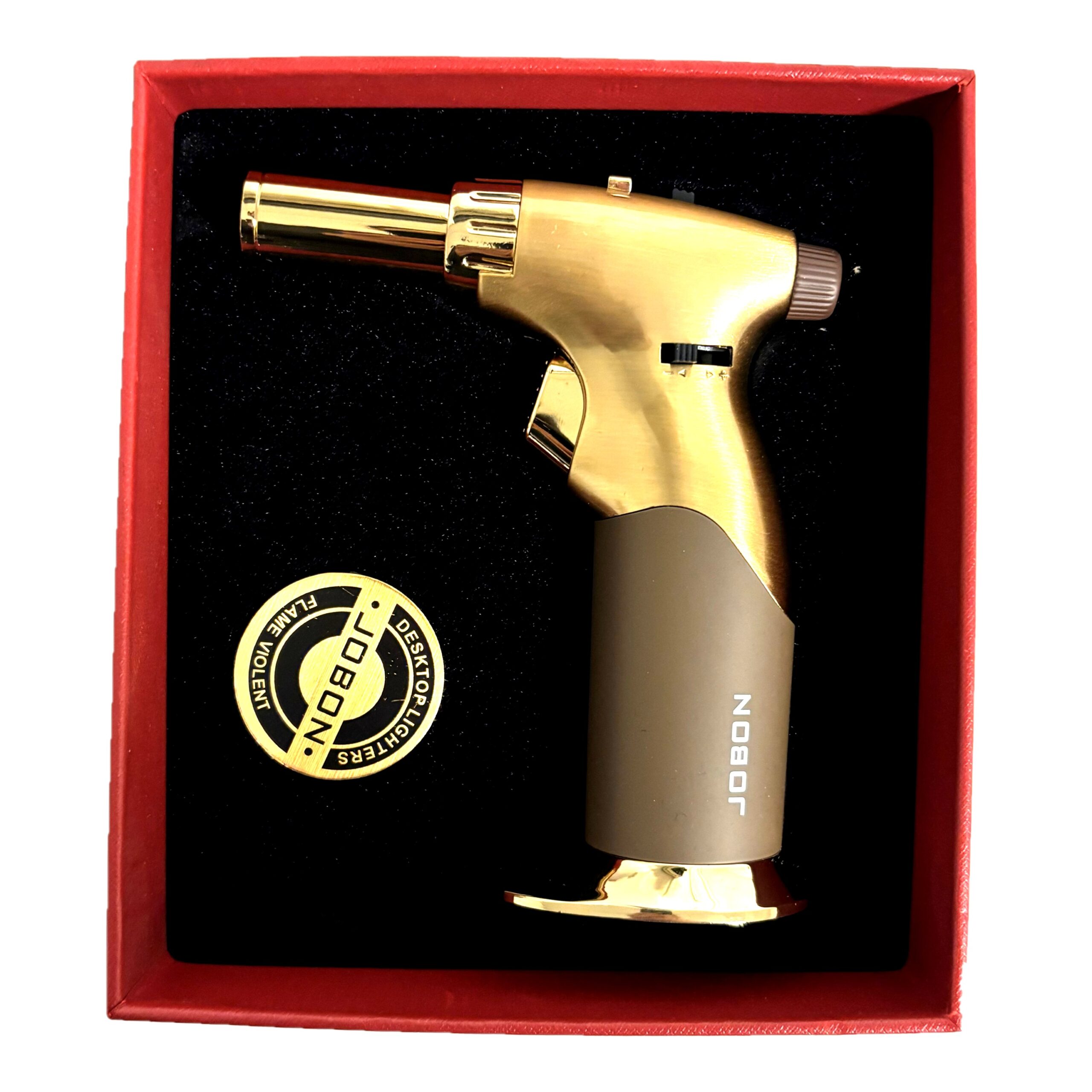 Gold Color Stylish Butane Torch (Box of 5 Torches) - Repleno Distribution